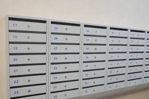 Почтовые ящики для многоквартирного дома