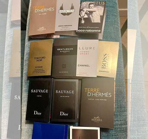 Dior, Chanel, Tom Ford, Hermès, Paco Rabanne