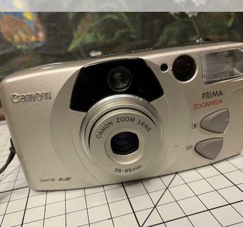 Пленочный фотоаппарат Canon Prima Zoom 85n