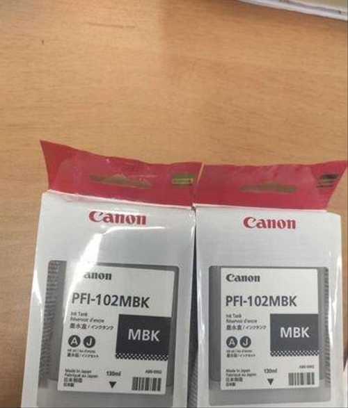 Картридж Canon PFI-102MBK