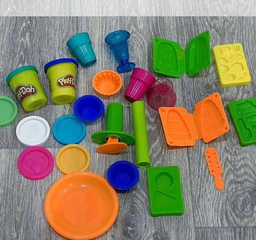 Наборы play doh кафе с пластилином