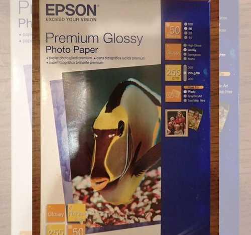 Фотобумага epson premium glossy photo paper (10x15