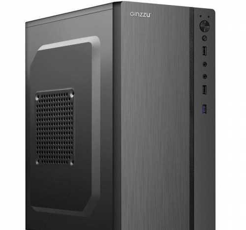 Корпус Ginzzu B200 1*USB 3.0,2*USB 2.0,AU w/o PSU