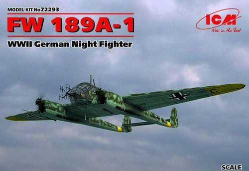 72293 FW 189A-1, Германский ночной истребитель ІІ
