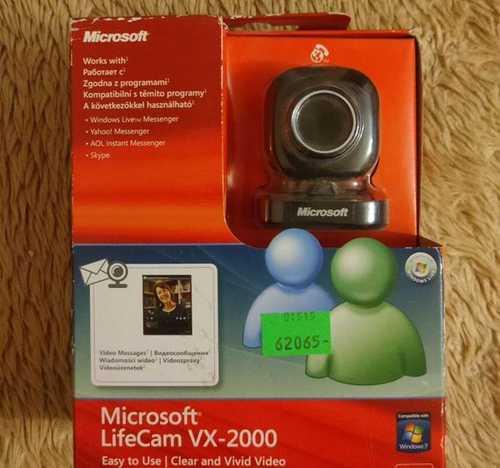 Веб-камера Microsoft LifeCam VX-2000