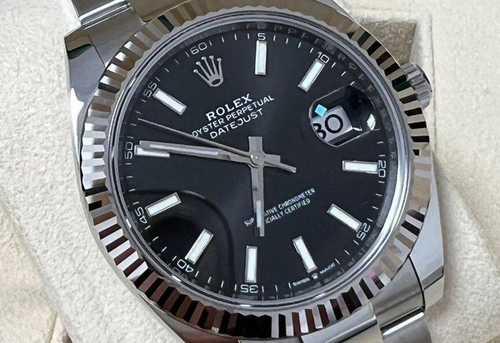 Часы Rolex Datejust 41mm черные
