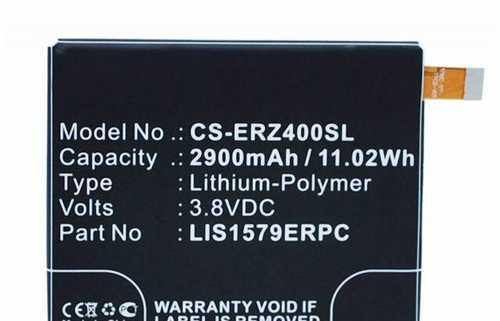 Аккумулятор CS-ERZ400SL LIS1579erpc (agpb015-A001)