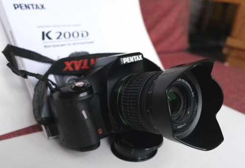 Pentax k200d kit SMC DA 50-200mm F/4-5.6 ED