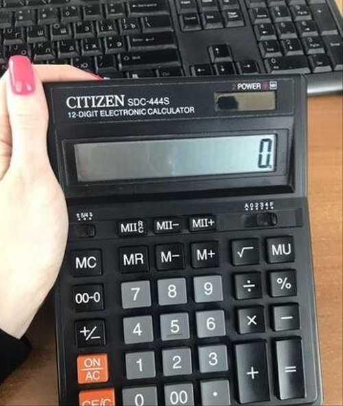 Калькулятор citizen, casio
