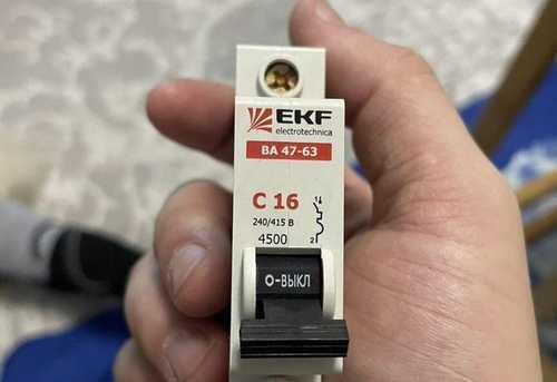 Выключатель ва 47-63 1 EKF 16А