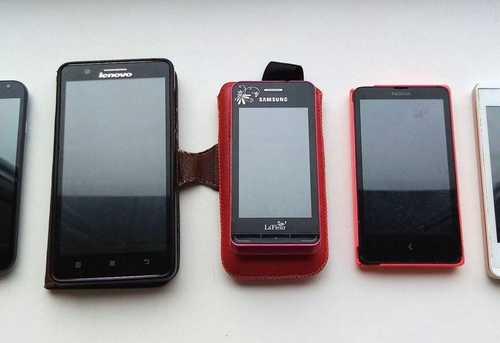 Сенсорные мобильные телефоны на запчасти