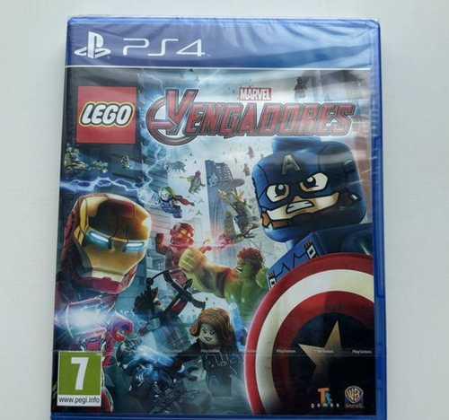 Lego marvel avengers PS4 (Новый диск )