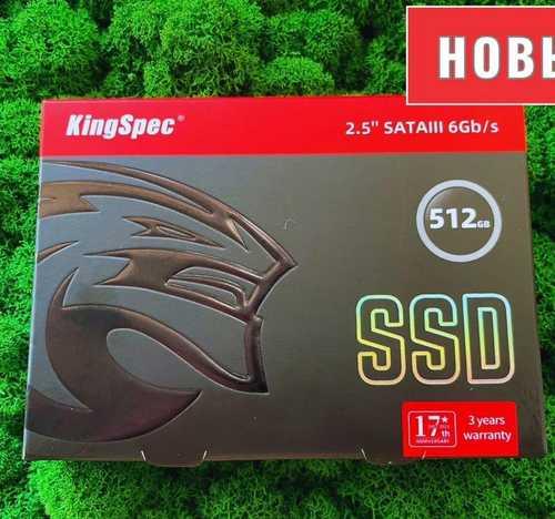 SSD KingSpec 2.5 512 гб