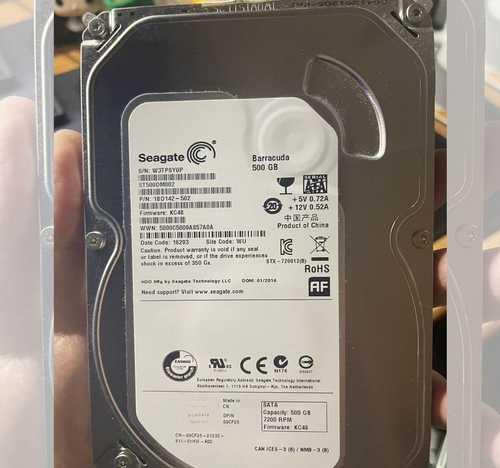 Жесткий диск hdd seagate 500 Гб