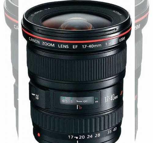 Canon EF 17-40mm f/4L USM новый