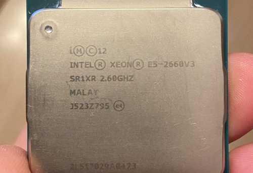 Процессор intel xeon e5 2660v3 10 ядер 20 пот