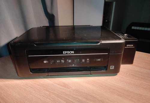 Принтер струйный Epson L366 мфу с снпч