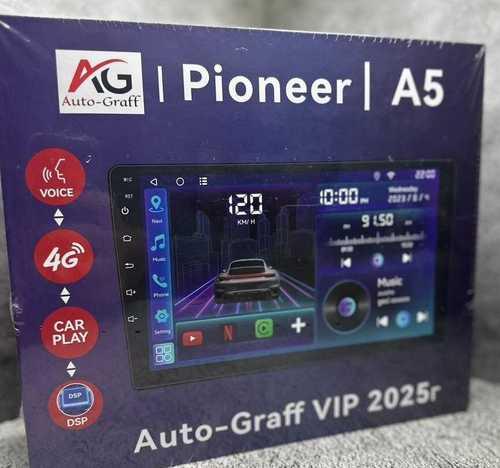 Магнитола android 10 дюймов Pioneer 4/64