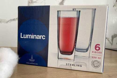 Набор стаканов luminarc Стерлинг 6шт 330мл высокие