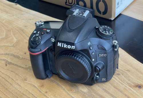 Фотоаппарат зеркальный Nikon D610