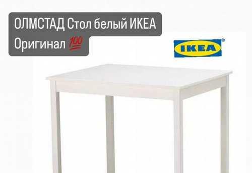 Стол IKEA Олмстад икеа белый кухонный
