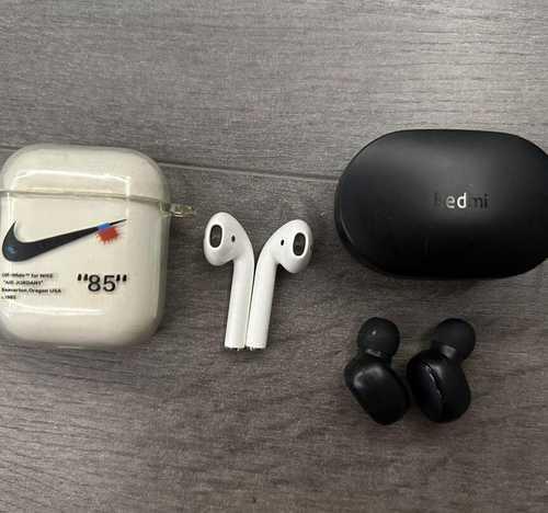 Наушки air pods 1 и airdots 2