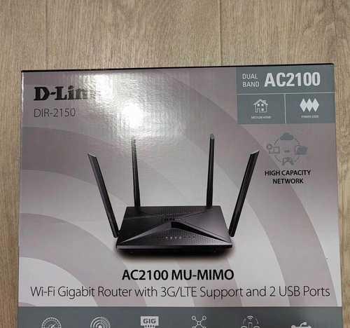 Wi fi роутер D-Link DIR-2150