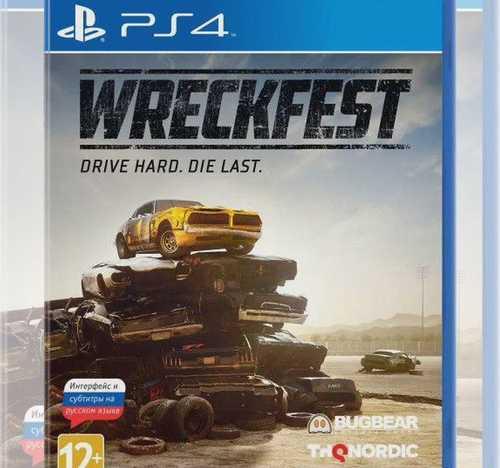 PS4 Wreckfest (русские субтитры)