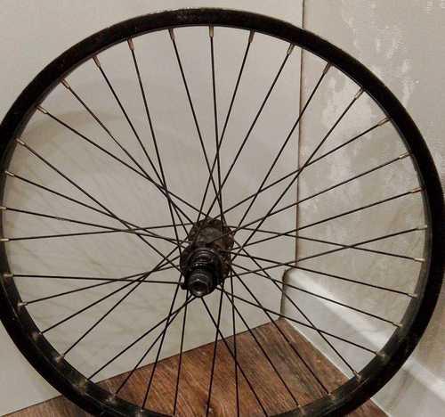 Переднее колесо на bmx code bikes