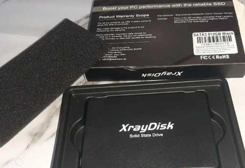 Ssd диск xraydisk SATA 3 512гб