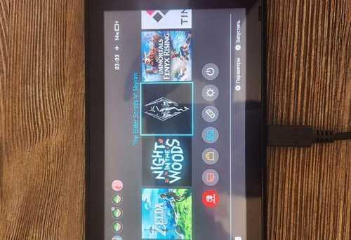 Nintendo Switch rev 1 прошитая (SX Pro) + 128GB