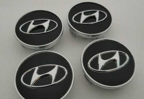 4шт колпаки для дисков Hyundai 52960-3K210 черные