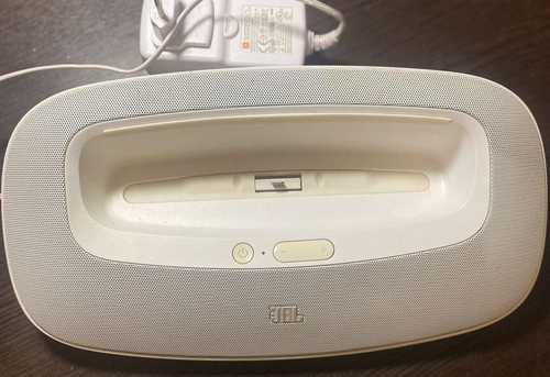 Док станция JBL белая для iPhone, iPad