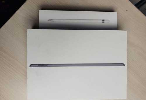 Коробка от iPad 9 и Apple Pencil