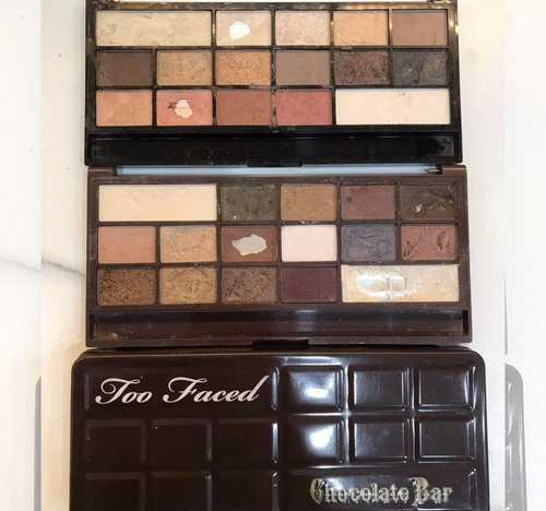 Палетка теней too faced, I heart revolution