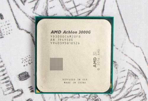 Процессор AMD Athlon 3000G AM4