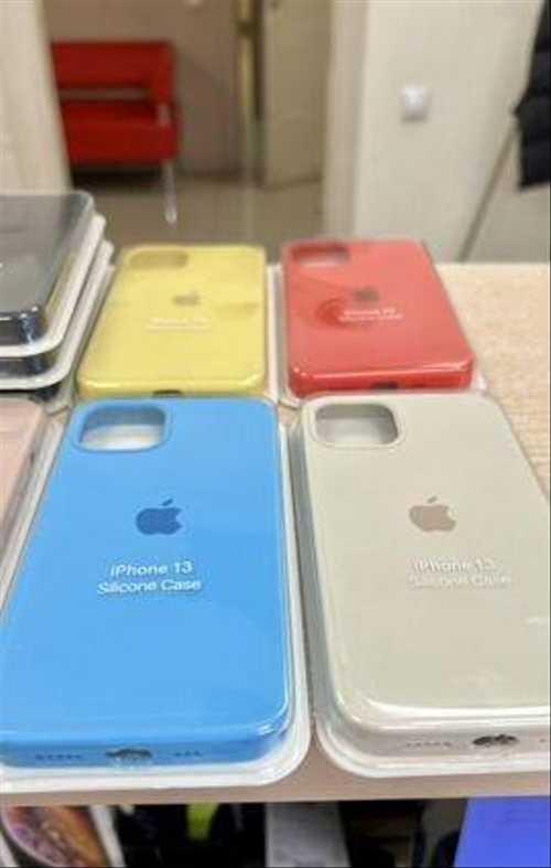 Чехол Silicone Case iPhone 13