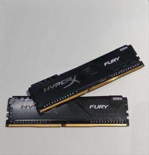 Оперативная память HyperX Fury Black ddr4 28gb