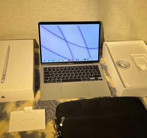 MacBook Air 2021 M1 8/256 Акб 93 В идеале Ростест