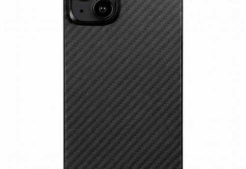 Чехол pitaka MagEZ Case 4 для iPhone 15 черно-сер