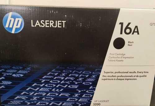 Картридж Q7516A для принтера hp Laserjet 5200