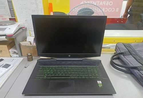 Ноутбук HP pavilion gaming laptop17/ i7-10750H/ GT