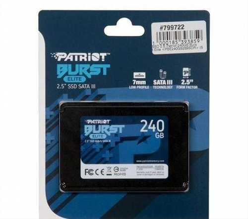 Прошивка ssd patriot burst 240gb