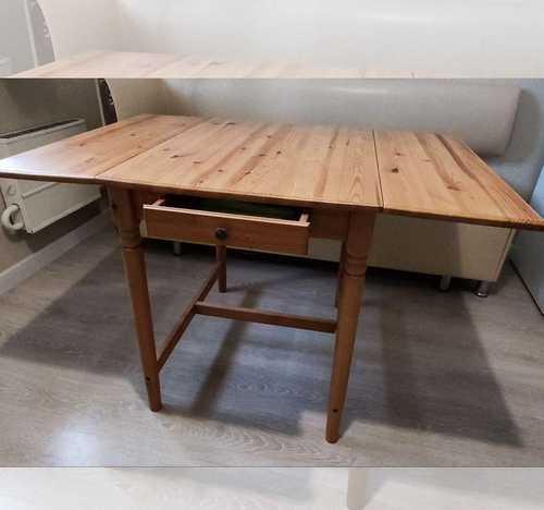 Стол IKEA ingatorp раскладной