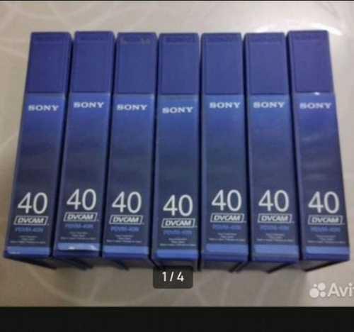 Видеокассеты- Sony dvcam miniDV HDV