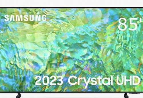 Новый 85" Samsung UE85CU8000uxru запечатан,с чеком