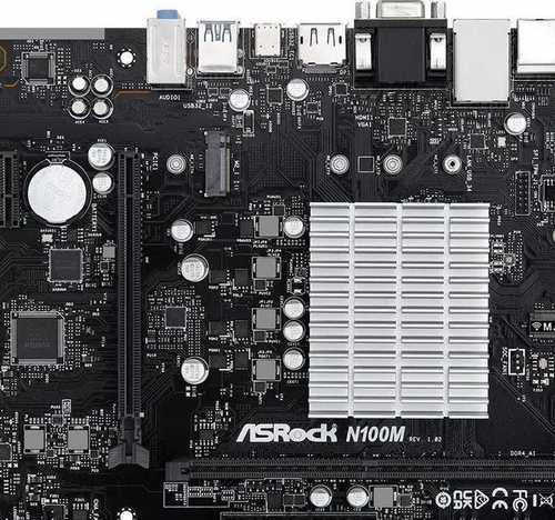 Материнская плата Asrock N100M