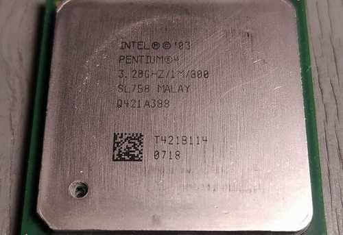 Intel Pentium 4 3.2Ghz (Socket 478, SL7B8)