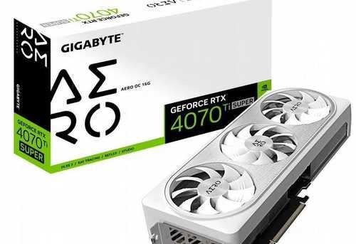 Видеокарта Gigabyte RTX4070Ti super aero OC 16GB R