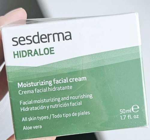 Крем увлажняющий Sesderma Hidraloe новый